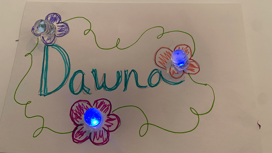 Light Up Name Badge | Free Lesson Plan